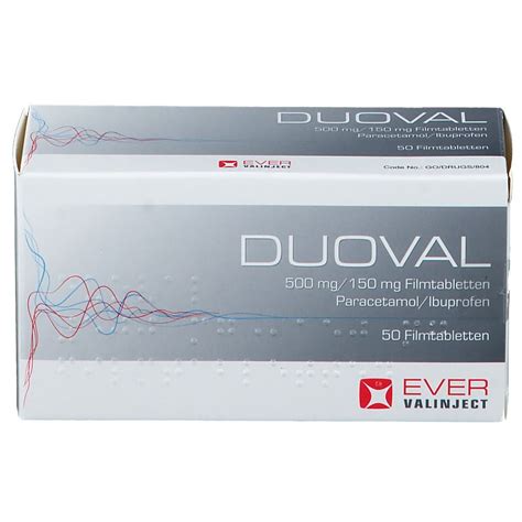 Duoval 500 Mg 150 Mg 50 St Mit Dem E Rezept Kaufen Shop Apotheke
