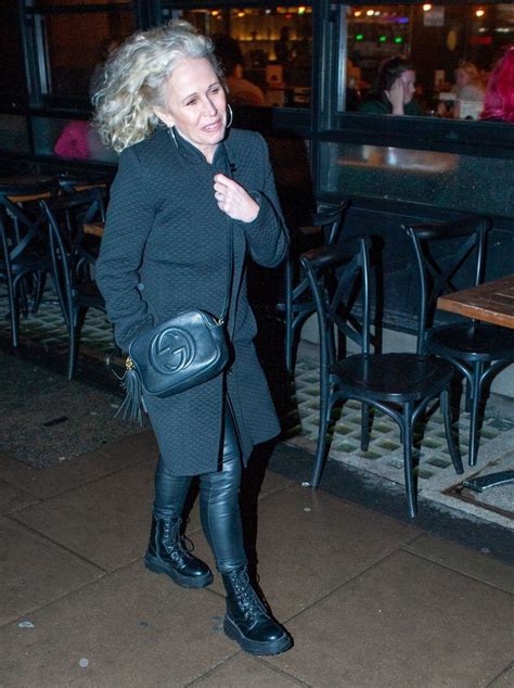Lucy Benjamin Night Out In Soho 12192022 Hawtcelebs