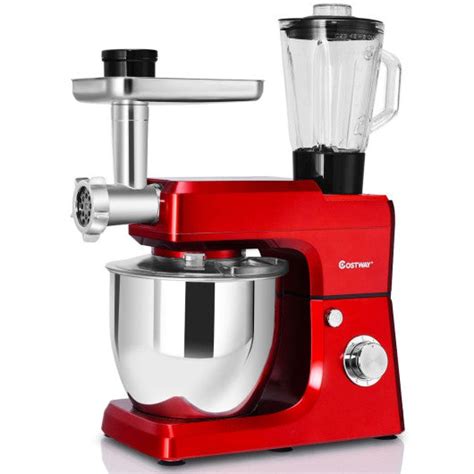 Costway 3 In 1 Upgraded Stand Mixer With 7 Qt Stainless Steel Bowl