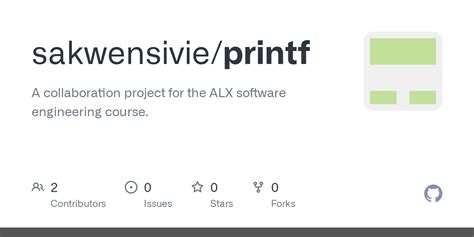 Github Sakwensivieprintf A Collaboration Project For The Alx