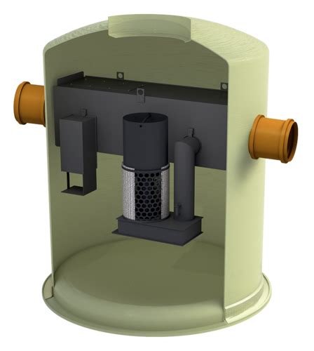 Light Liquid Separator With Bypass G Grp Vertical Version