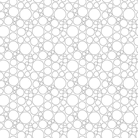 Premium Vector Seamless Pattern Circles Of Different Sizes