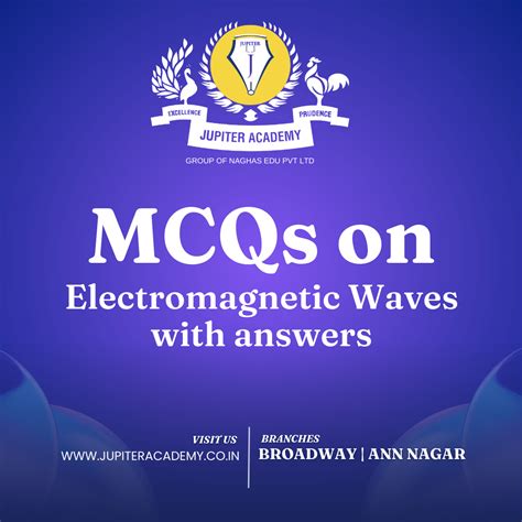 Mcq On Electromagnetic Waves Physics Mcqs Neet Mcqs 2024