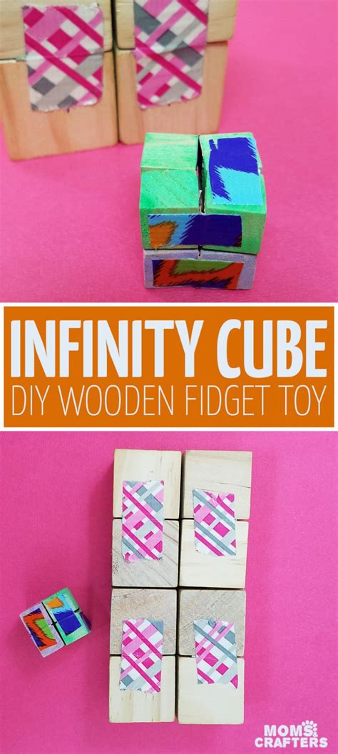 Infinity Cube Fidget Toy Diy Easy Afternoon Craft