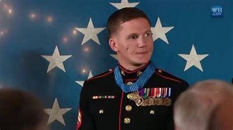 Corporal Kyle Carpenter Usmc Is The Eighth Living Recipient Of The Medal Of Honor For Actions In