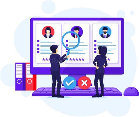 Hiring And Recruitment Concept People Searching Candidate For A New