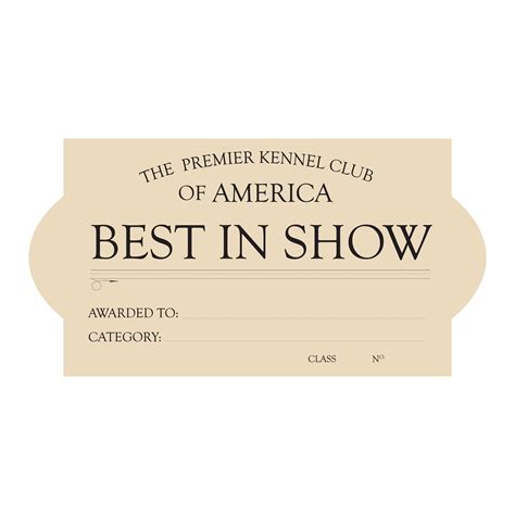 Best In Show Certificate Svg File Snap Click Supply Co
