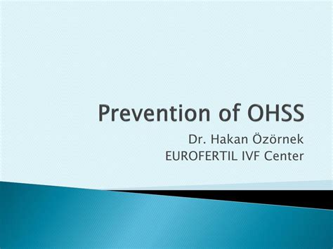 Ppt Prevention Of Ohss Powerpoint Presentation Free Download Id