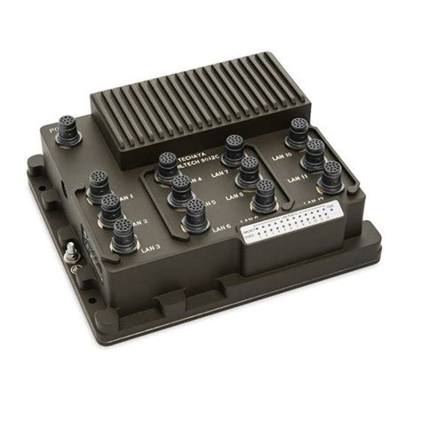Miltech 9012c 12 Port Gigabit Ethernet Router Switch Lvd Systems Srl