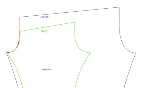 Creating A Leotard With Shorts A Juniper And Tiffany Sewing Pattern