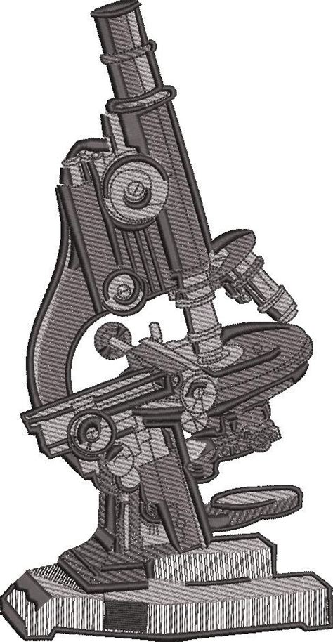 Microscope Embroidery Pattern