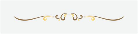Simple Vintage Single Border Or Divider With Elegant Color 13783406