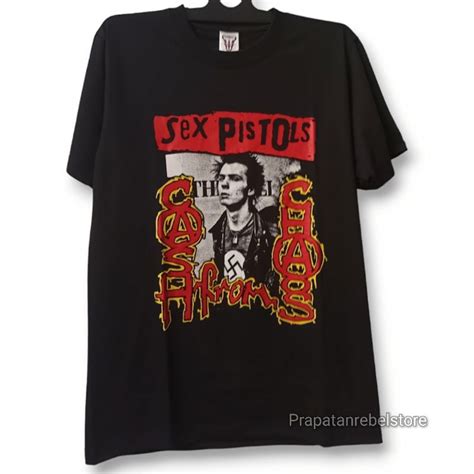 Jual Kaos Sex Pistol Sid Vicious Built Up 24s Shopee Indonesia