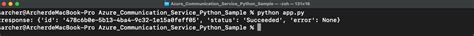 Cloud 】使用 Azure Communication Service 寄送 Email Python
