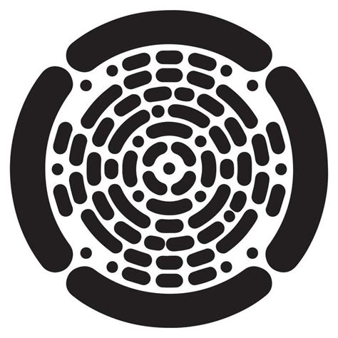 Round Stencil Vector Art Icons And Graphics For Free Download