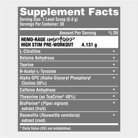 Hemo Rage Unleashed 30 Servings In Pakistan Nutrex