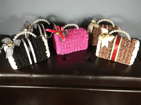 Purse Centerpiece Bridal Shower Centerpiece 50th Birthday Centerpiece