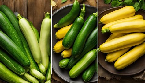 What Is The Difference Between Green And Yellow Zucchini