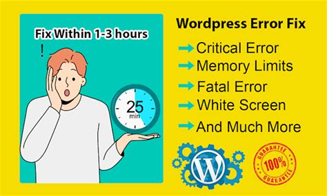 Fix Wordpress Website Critical Error Memory Limits Fatal Error White Screen By Websource360
