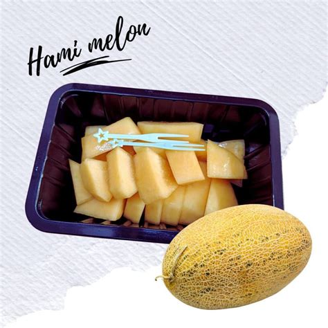 Freshly Cut Hami Melon Convenient And Nutritious