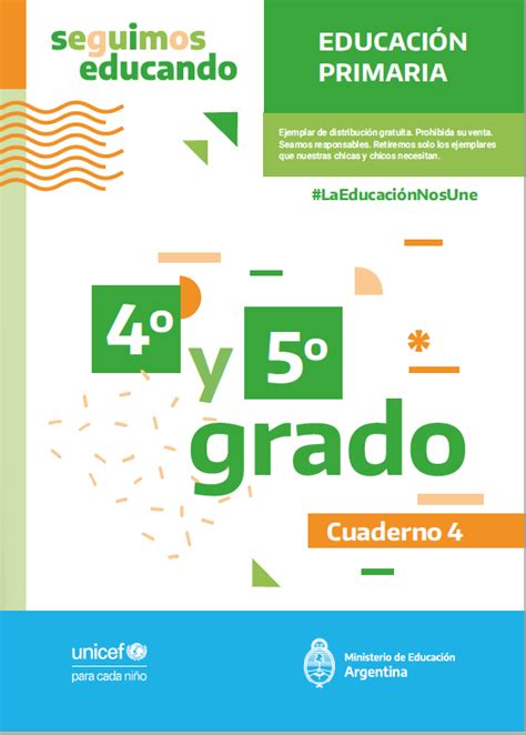 Seguimos Educando Educación Primaria Cuarto Y Quinto Grado