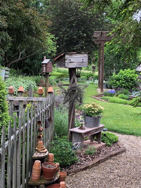 Repurposed Garden Projects Rustic Garden Decor Rustic Outdoor