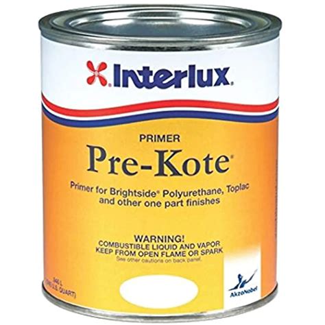 Interlux Prekote Primer 1 Qt White Noahs Marine