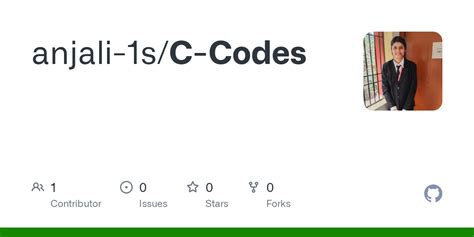 Github Anjali 1sc Codes