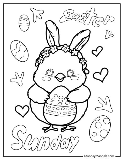 Printable Easter Coloring Pages 2025