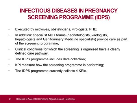 4 Samir Dervisevic Hepatitis B Antenatal Screening Algorithms And Reporting Pdf