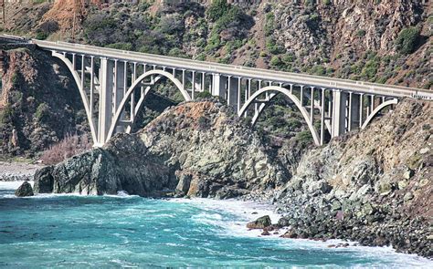 Big Sur Big Creek Bridge California Photograph By Chuck Kuhn Pixels