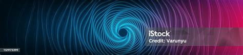 파노라마 추상 디지털 나선형 기술 시스템 배경 날실과 네트워크 개념 디자인 벡터 일러스트 레이 션 0명에 대한 스톡 벡터 아트 및 기타 이미지 Istock