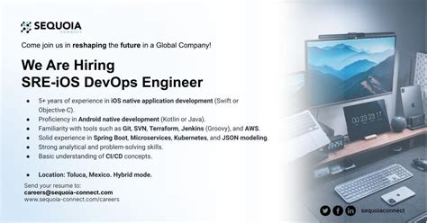 Sre Ios Devops Engineer We Have Job Opportunities For You In 𝐆𝐥𝐨𝐛𝐚𝐥