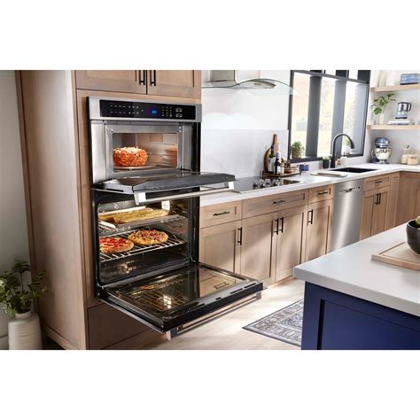 Maytag 30 In 64 Cu Ft Electric Microwavewall Oven Combo With True