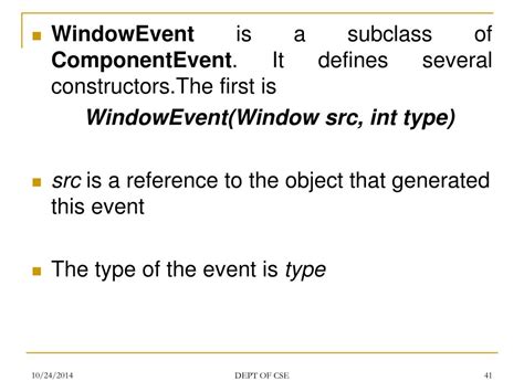 Ppt Event Handling Powerpoint Presentation Free Download Id5799647