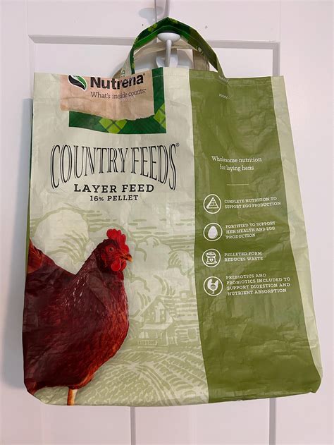 Upcycled Feed Sack Tote Bag Reusable Eco Friendly Shopping Bag Etsy