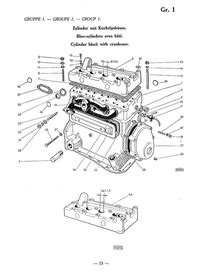 Fiat 500 A Topolino Spare Parts List Spare Parts Catalog