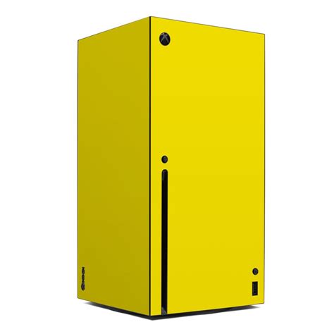 Solid State Yellow Microsoft Xbox Series X Skin