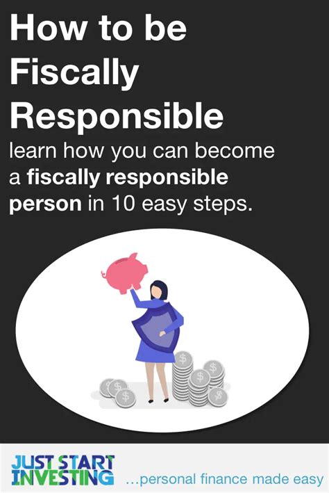 10 Steps To Become A Fiscally Responsible Person
