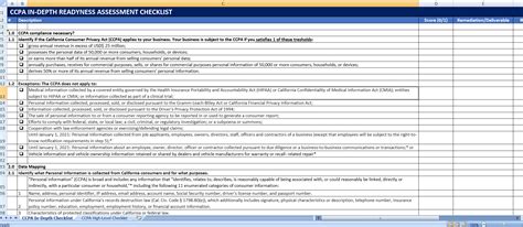 Ccpa Disclosure Template
