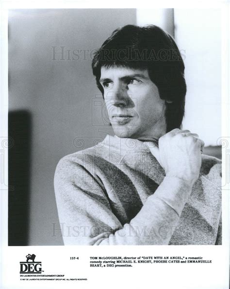 1987 Press Photo Tom Mclaughlin In Date With An Angel Historic Images