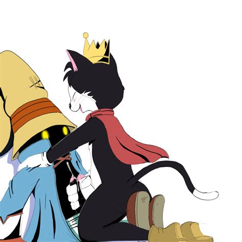 Rule 34 Anthro Black Mage Final Fantasy Blush Bodily Fluids