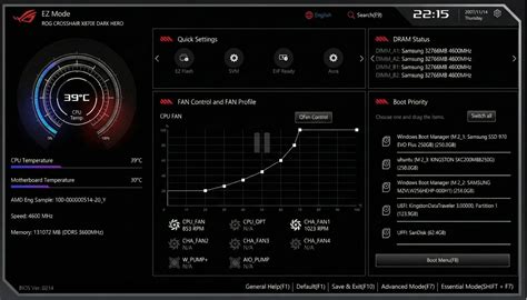 A Asus Rog Está Mudando A Cara Da Bios Uma Primeira Olhada Na Nova