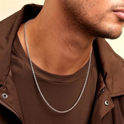 Buy Premium 925 Sterling Silver Chain For Men Online In India Silver