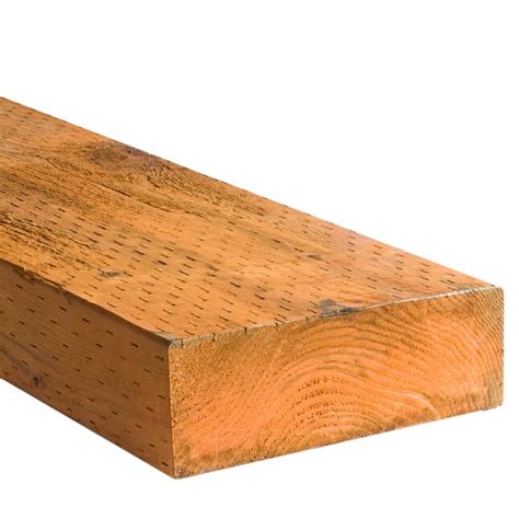 6 In X 12 In X 12 Ft 2 Hem Fir Ground Contact Pressure Treated Lumber