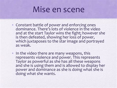 Taylor Swift Analysis Ppt