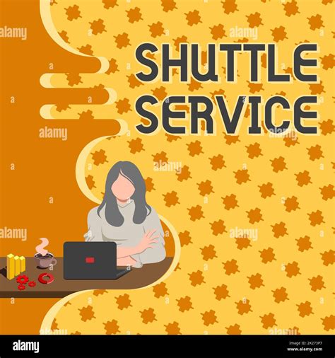 Handwriting Text Shuttle Service Concept Meaning Intended To Shuttle