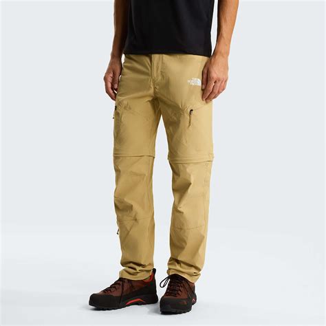 Mens Exploration Convertible Regular Tapered Trousers The North Face Uk
