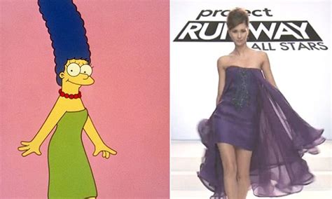 Marge Simpsons Projekt Runway