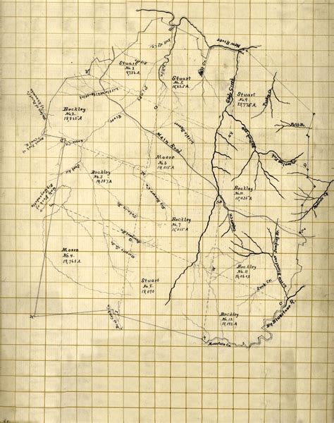 Historic County Map Giles County Virginia 1794 23 X 2911 Vint
